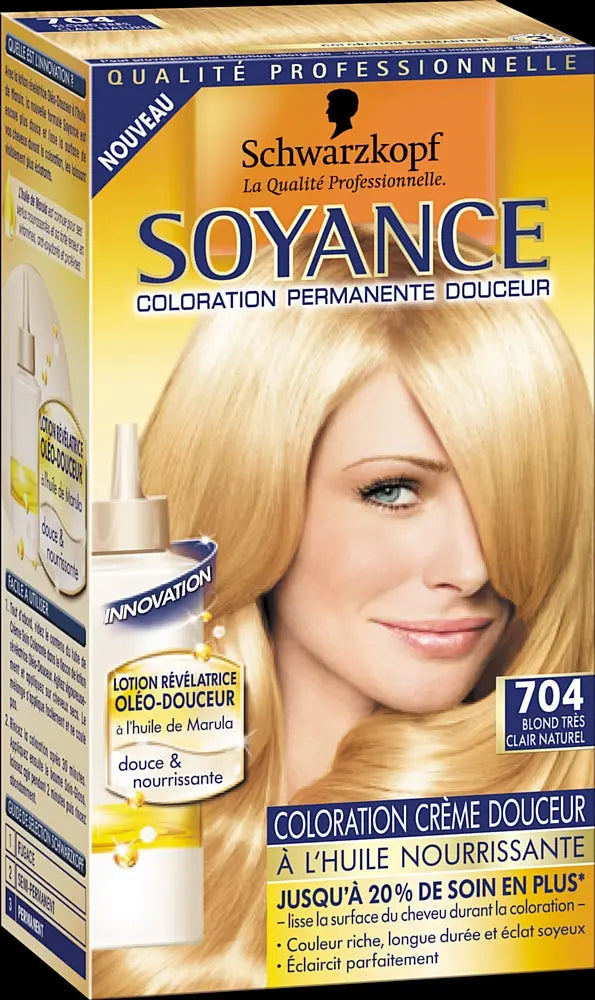 SCHWARZKOPF SOYANCE 704 BLOND TRES CLAIR NATUREL - 60ml – Seven